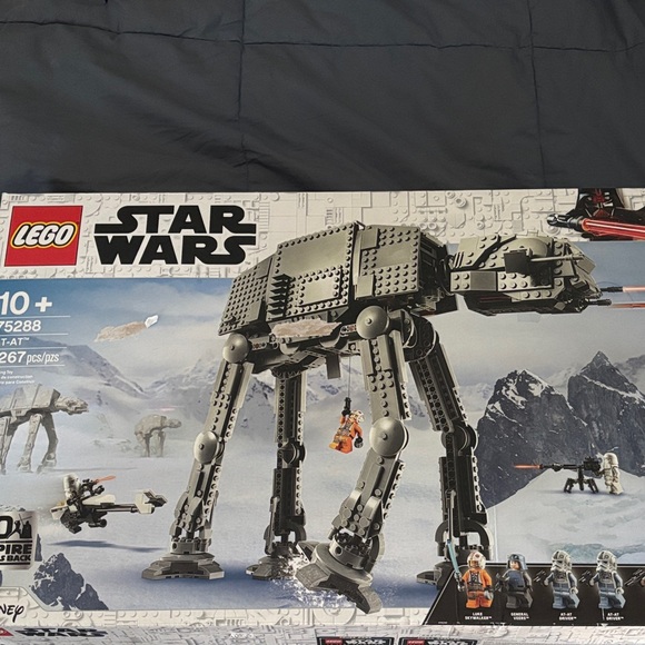 Lego | Toys | Lego Star Wars Atat Walker Set Black And Gray | Poshmark
